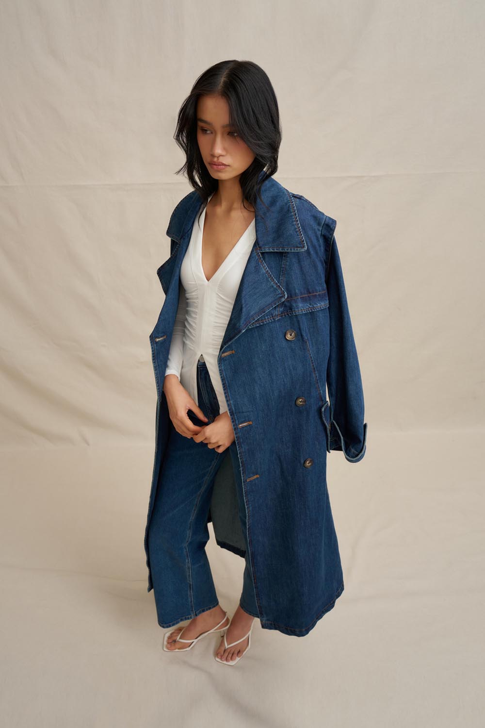 Eclipse Denim Jean - Dark Blue Denim – BY JOHNNY.