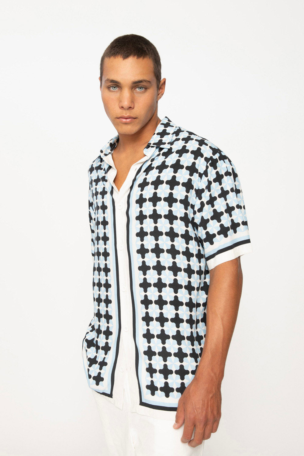 Romeo Sun Shirt | Final Sale - Blue Ivory – BY JOHNNY.