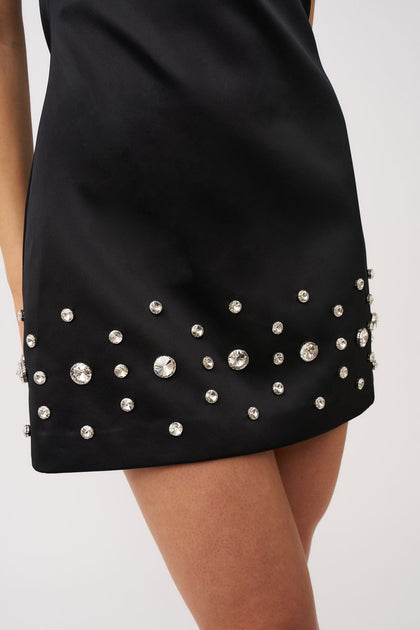 Sia Strapless Shift Mini Dress | Final Sale - Black – BY JOHNNY.