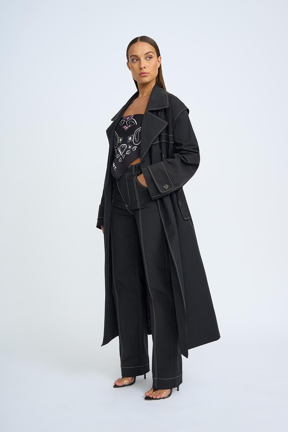 The Midnight Trench | Final Sale - Black Ivory – BY JOHNNY.