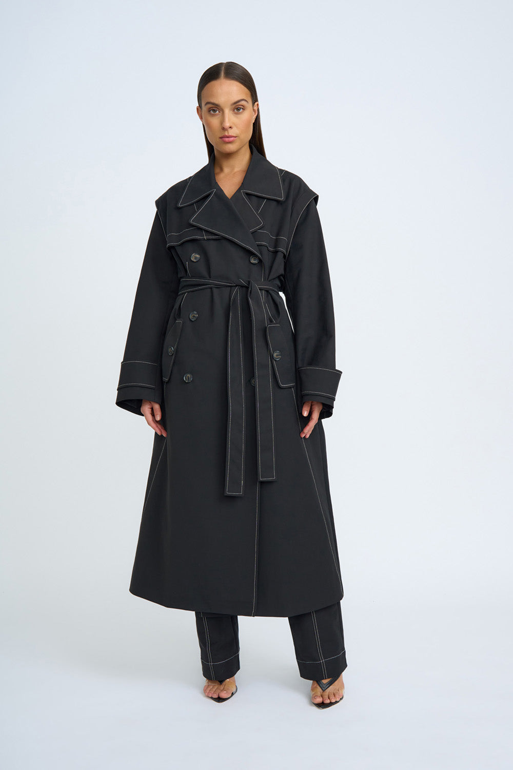 The Midnight Trench | Final Sale - Black Ivory – BY JOHNNY.