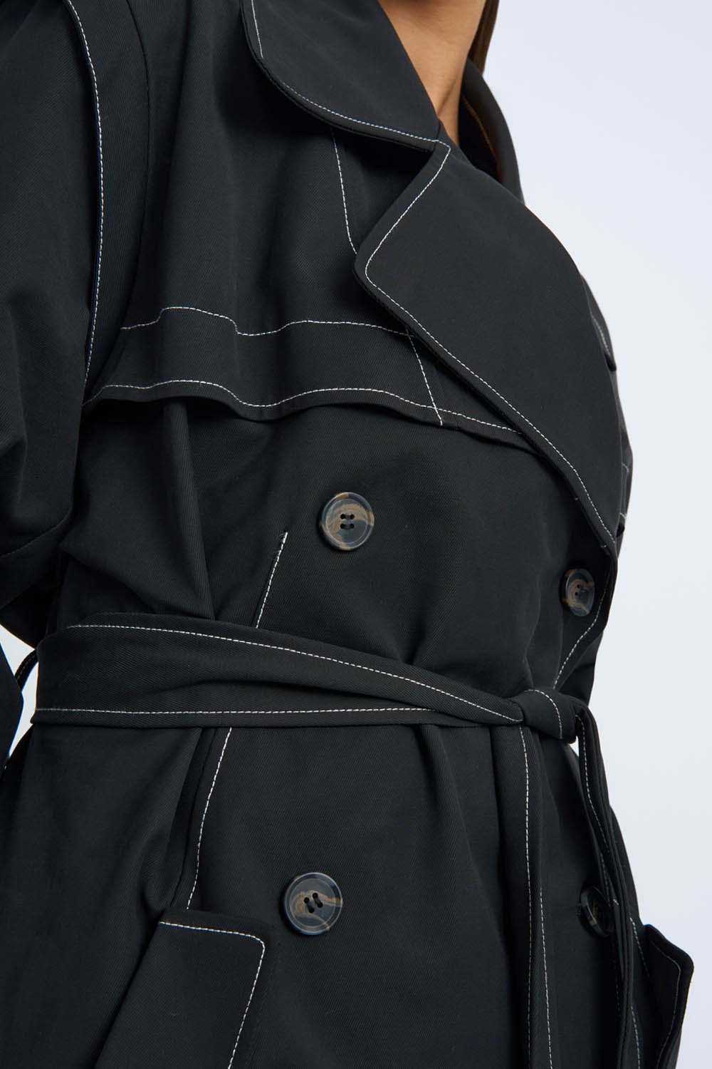 The Midnight Trench | Final Sale - Black Ivory – BY JOHNNY.