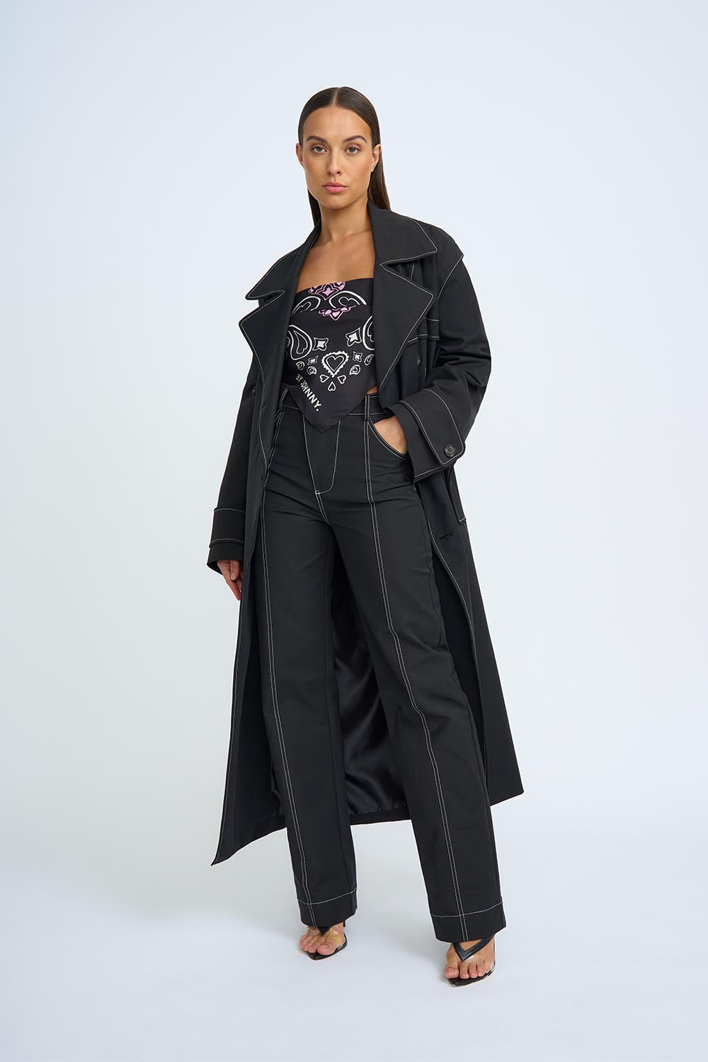 The Midnight Trench | Final Sale - Black Ivory – BY JOHNNY.